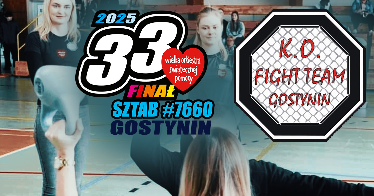 KO Fight Team Gostynin gra z WOŚP