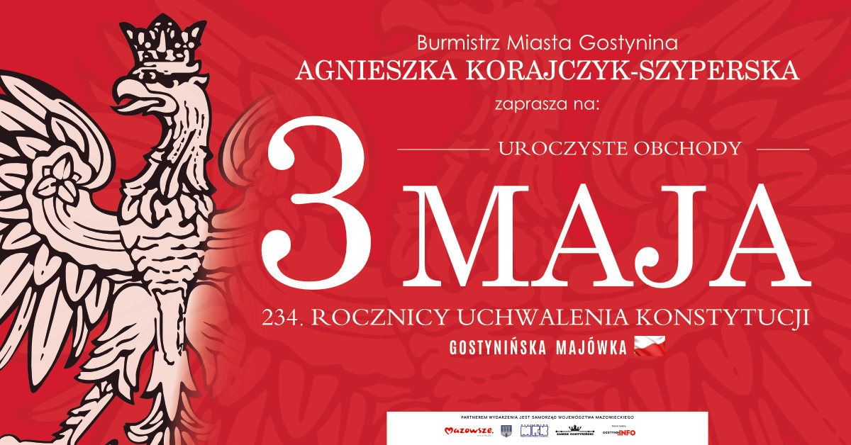 3 Maja w Gostyninie: korowód, koncerty i patriotyczna atmosfera!