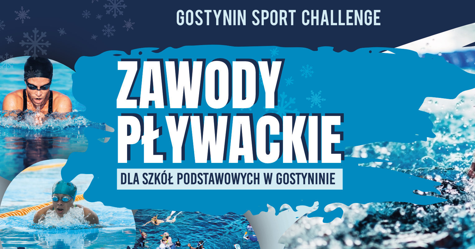 Gostynin Sport Challenge. Trwają zapisy do zawodów pływackich dla ...